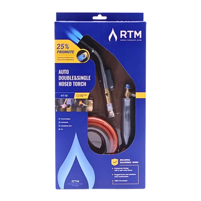 RTM WT-10 Double Hose Torch for MAPP Pro Gas and Propane - WEAREHVAC